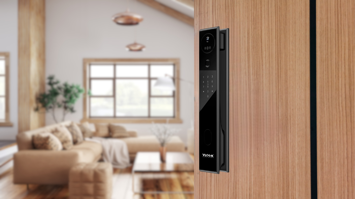 Vlock V18F: Face Recognition Smart Lock With Siri Voice Command ...